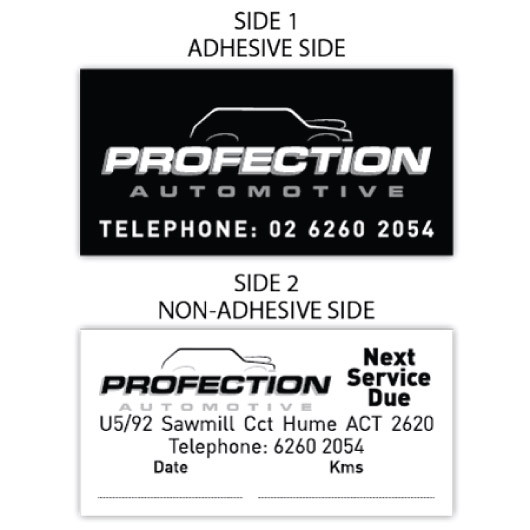 Custom Printed Lube Labels | Promotion Products