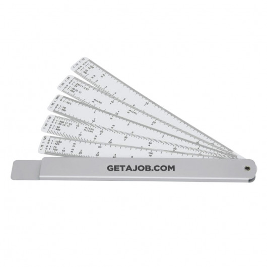 Promotional Measure Helper Scale Rulers | Promotion Products