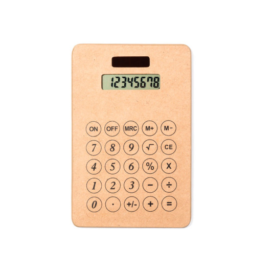 Promotional Recycled Cardboard Calculators | Promotion Products