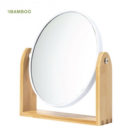 Promotional Round Bamboo Mirrors | Promotion Products