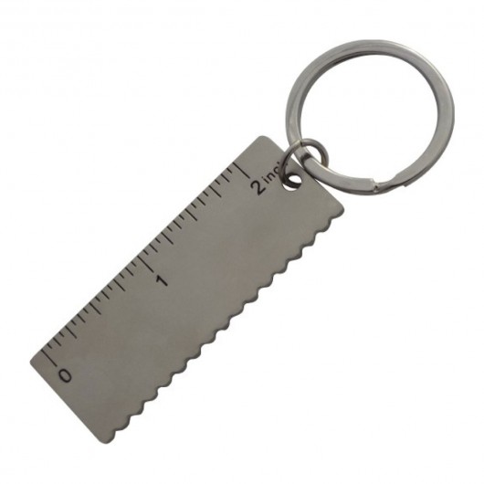 Promotional Ruler Shaped Keyrings | Promotion Products