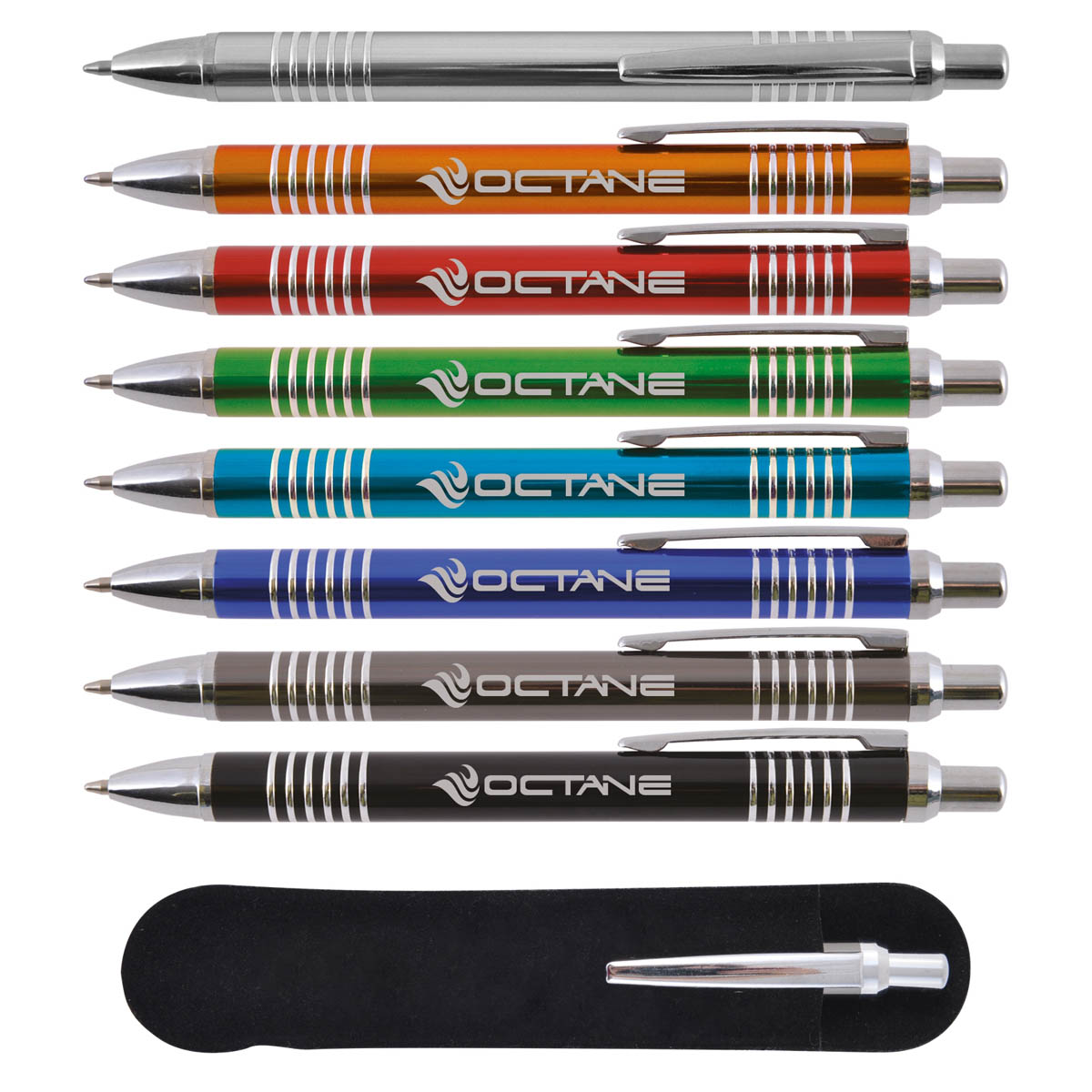 LL718 - Octane Aluminium Ballpoint Pen : Lowest Price in Australia